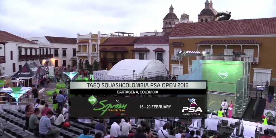 SquashColombia PSA Open 2016 - QF Highlights Pt. 1 - SQUASHTV