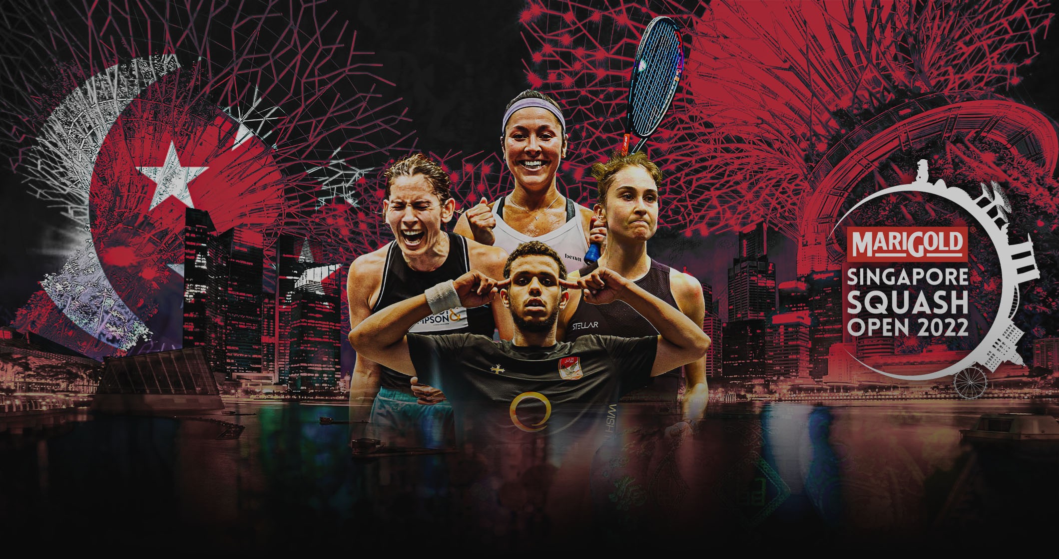 MARIGOLD Singapore Squash Open 2022 - Semi-Finals - SQUASHTV