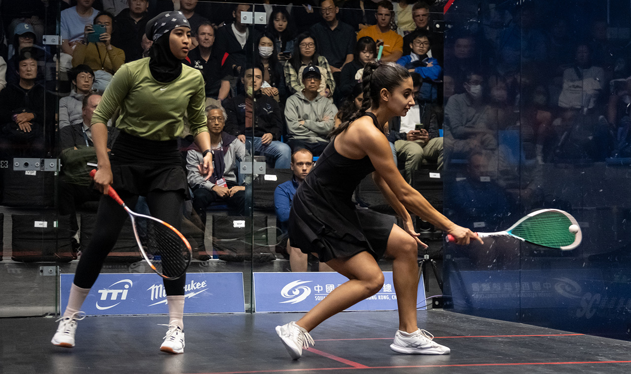 Round 3 – Rowan Elaraby v Aifa Azman - SQUASHTV