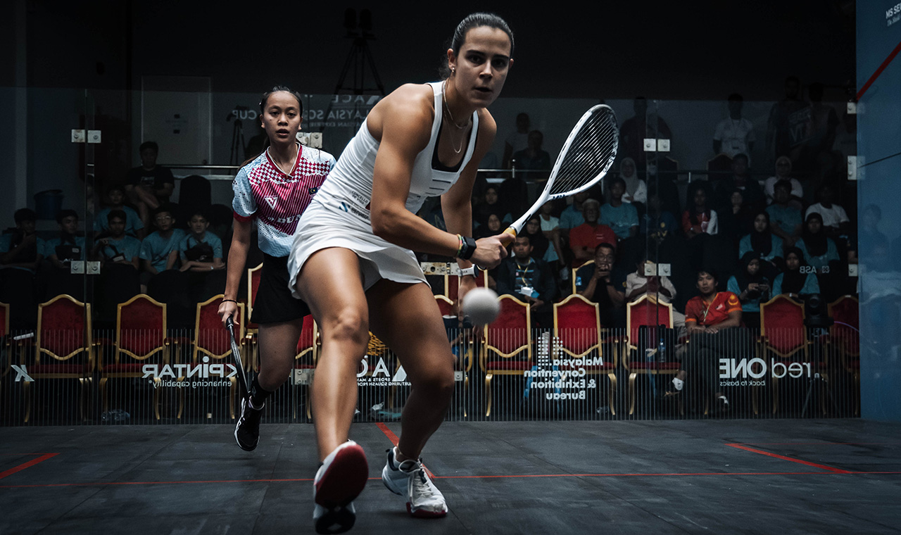 Round 1 – Marta Dominguez Fernandez v Ainaa Amani - SQUASHTV
