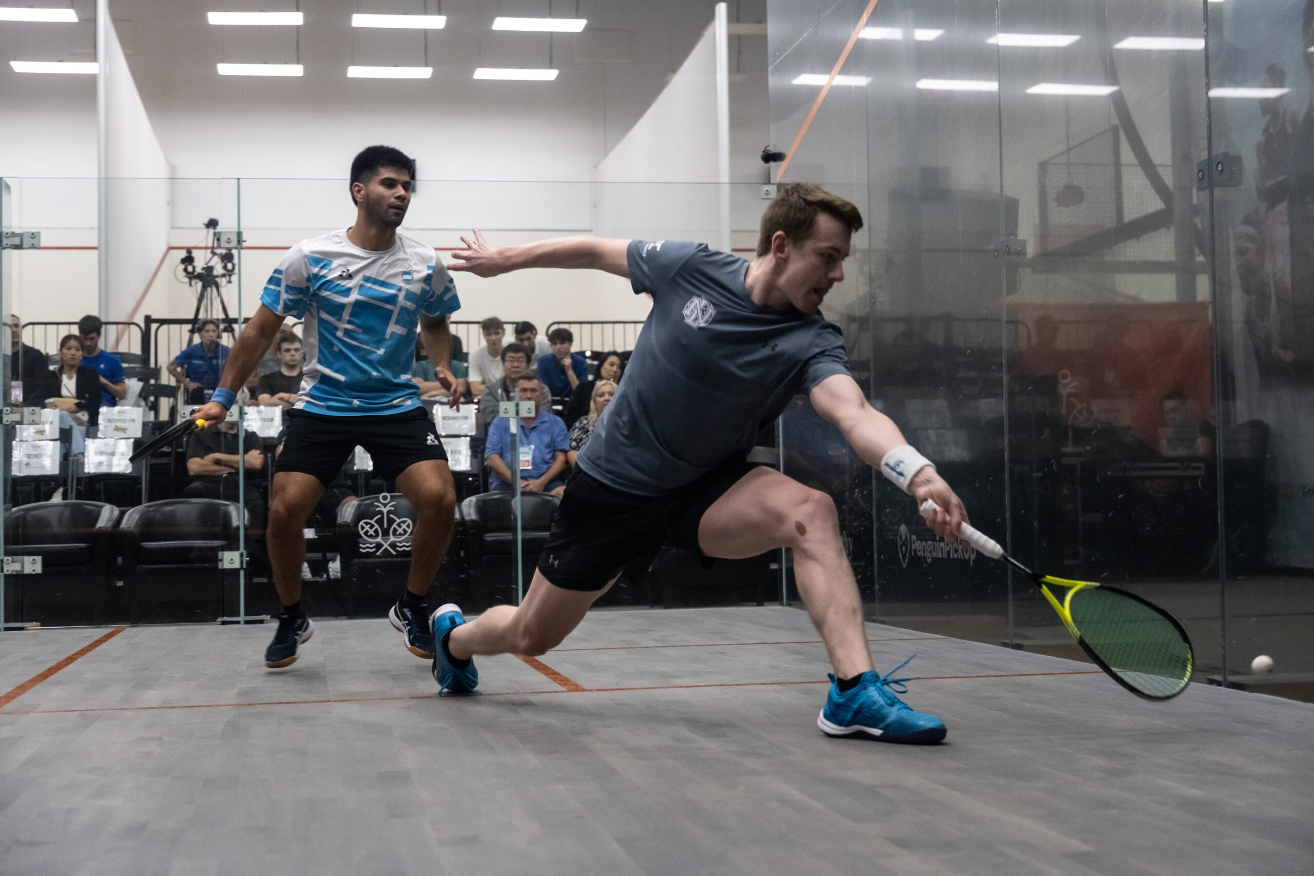 Round 1 – Jeremias Azaña v Nathan Lake - SQUASHTV