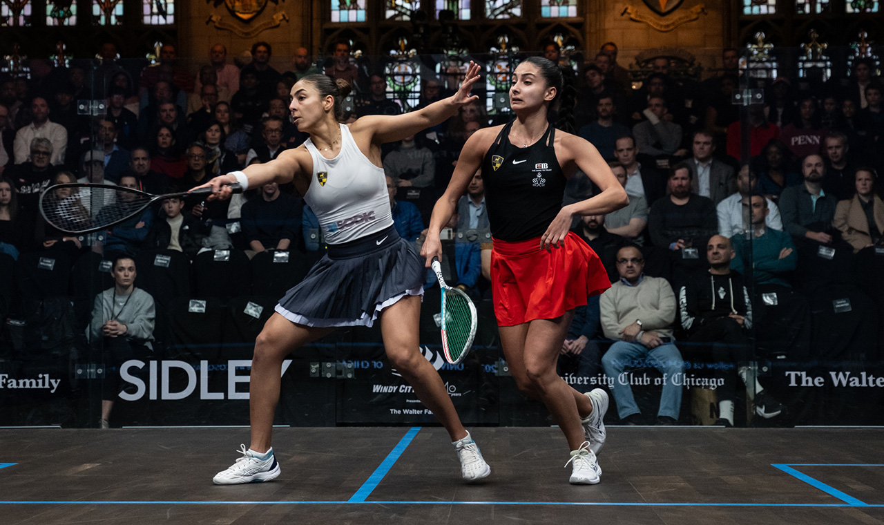 Round 3 – Hania El Hammamy v Rowan Elaraby - SQUASHTV