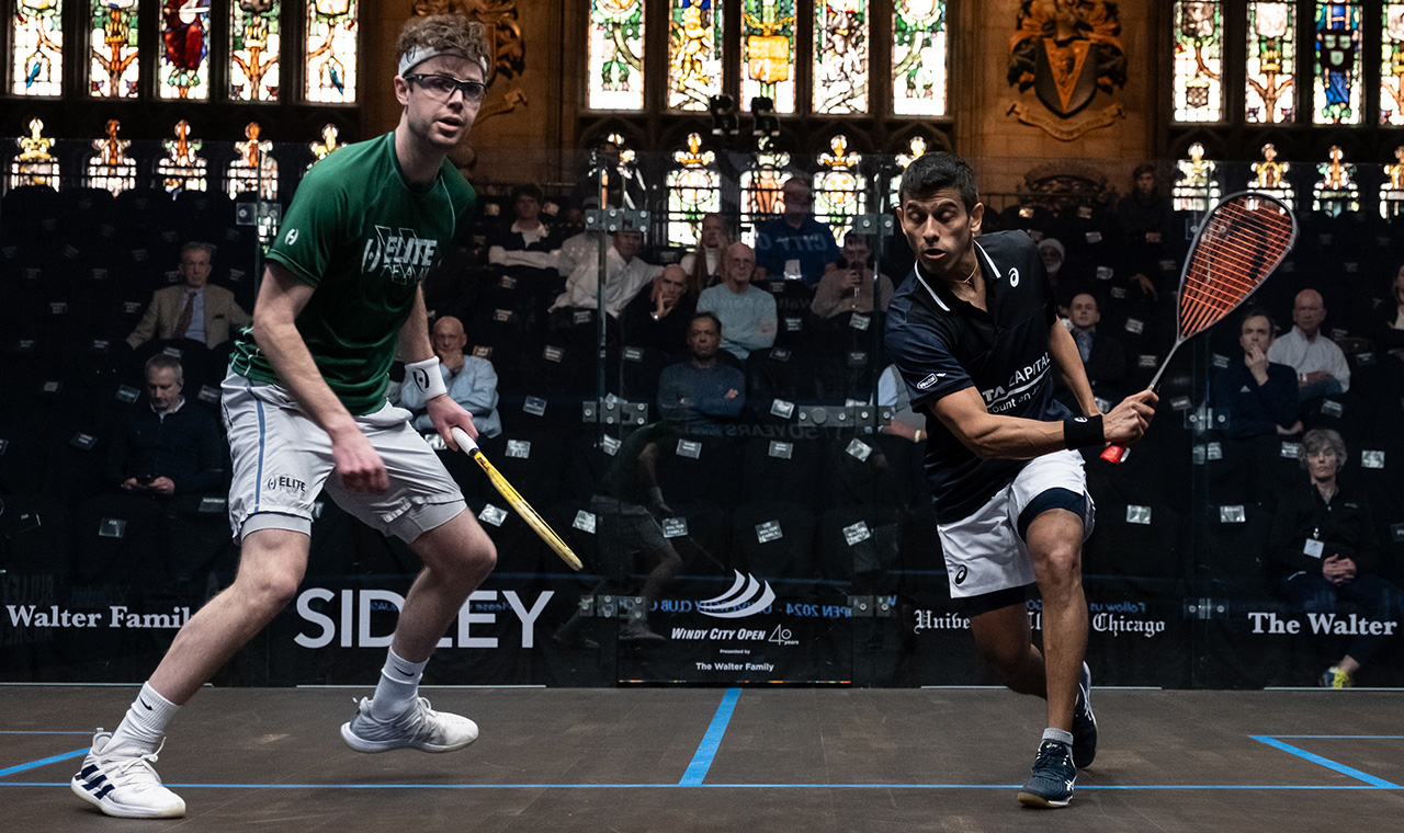 Round 1 – Saurav Ghosal v Timothy Brownell - SQUASHTV