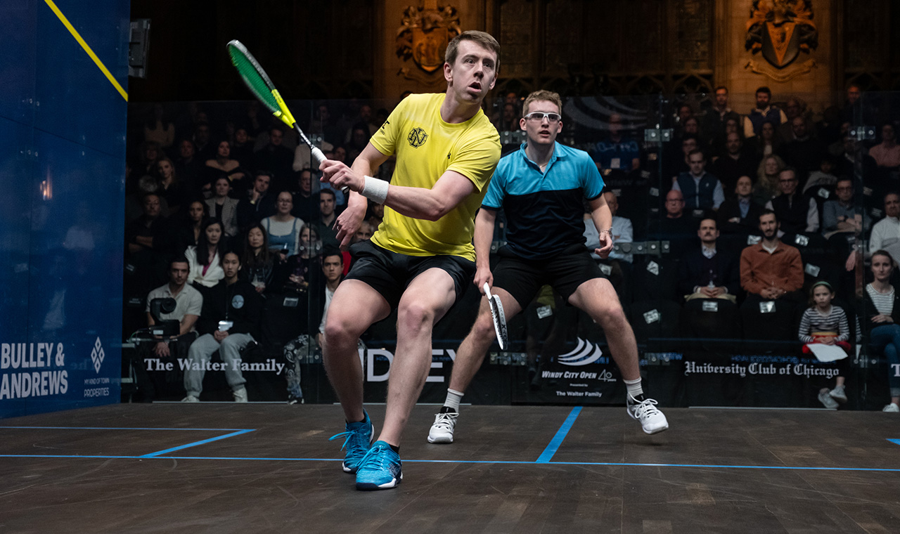Round 1 – Nathan Lake v Rustin Wiser - SQUASHTV