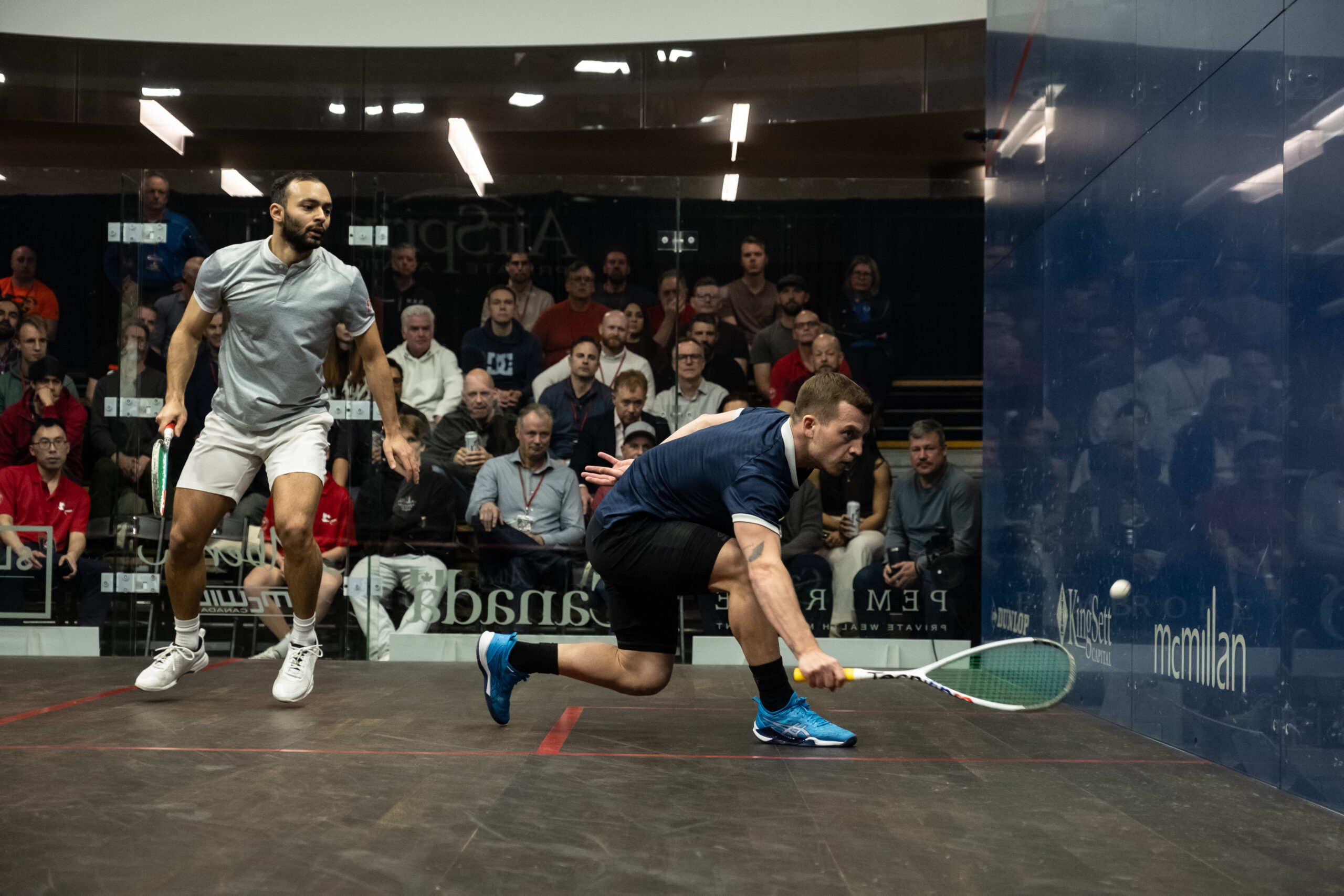 Round 2 – Youssef Soliman v Daniel Poleshchuk - SQUASHTV
