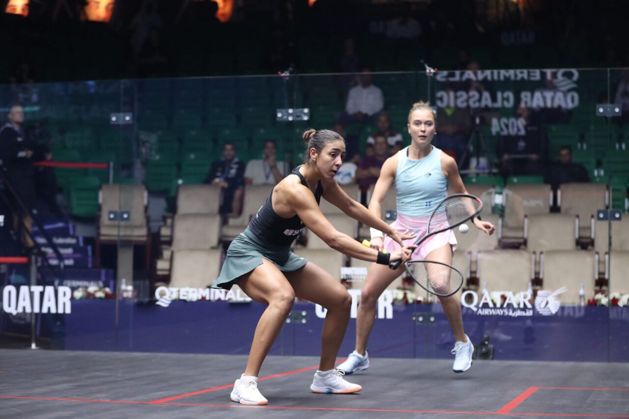 Quarter Finals - Tinne Gilis v Hania El Hammamy - SQUASHTV