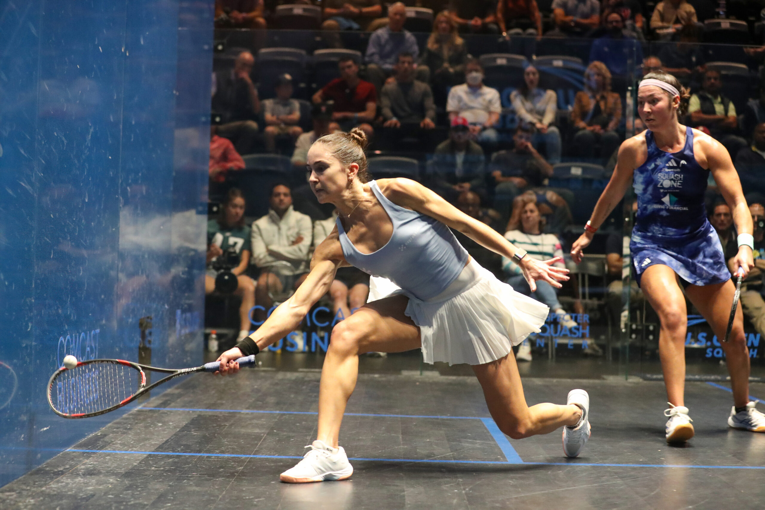 Round 1 – Nele Coll v Amanda Sobhy - SQUASHTV