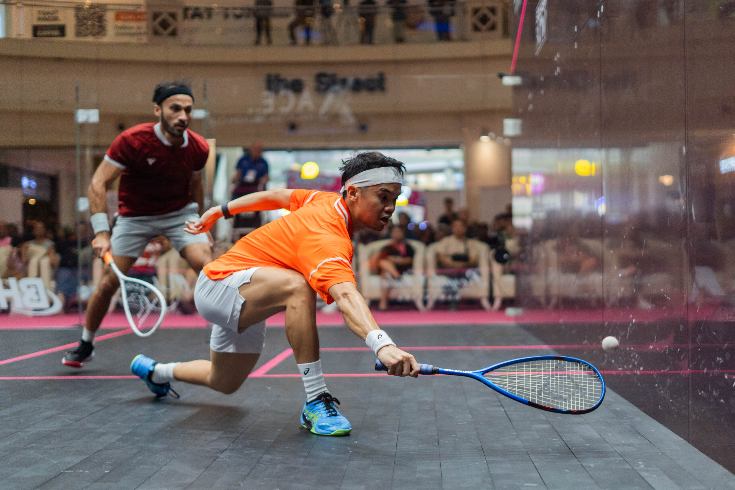Round 2 - Shahjahan Khan v Eain Yow Ng - SQUASHTV