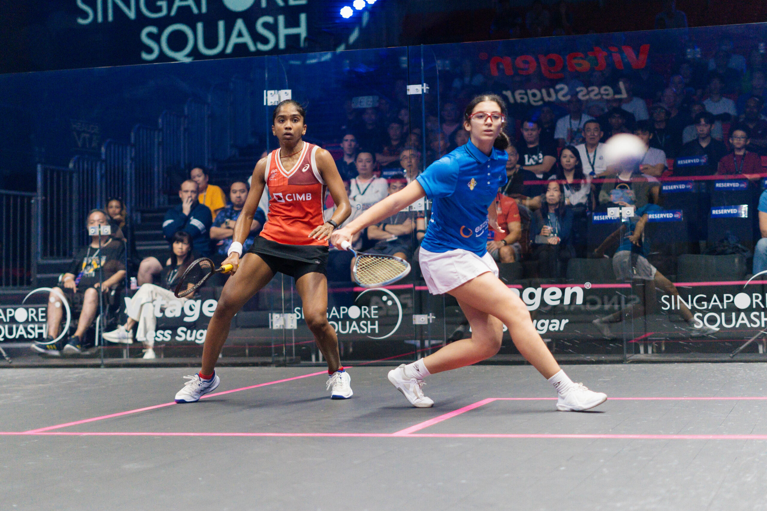 Semi Finals - Sivasangari Subramaniam v Amina Orfi - SQUASHTV