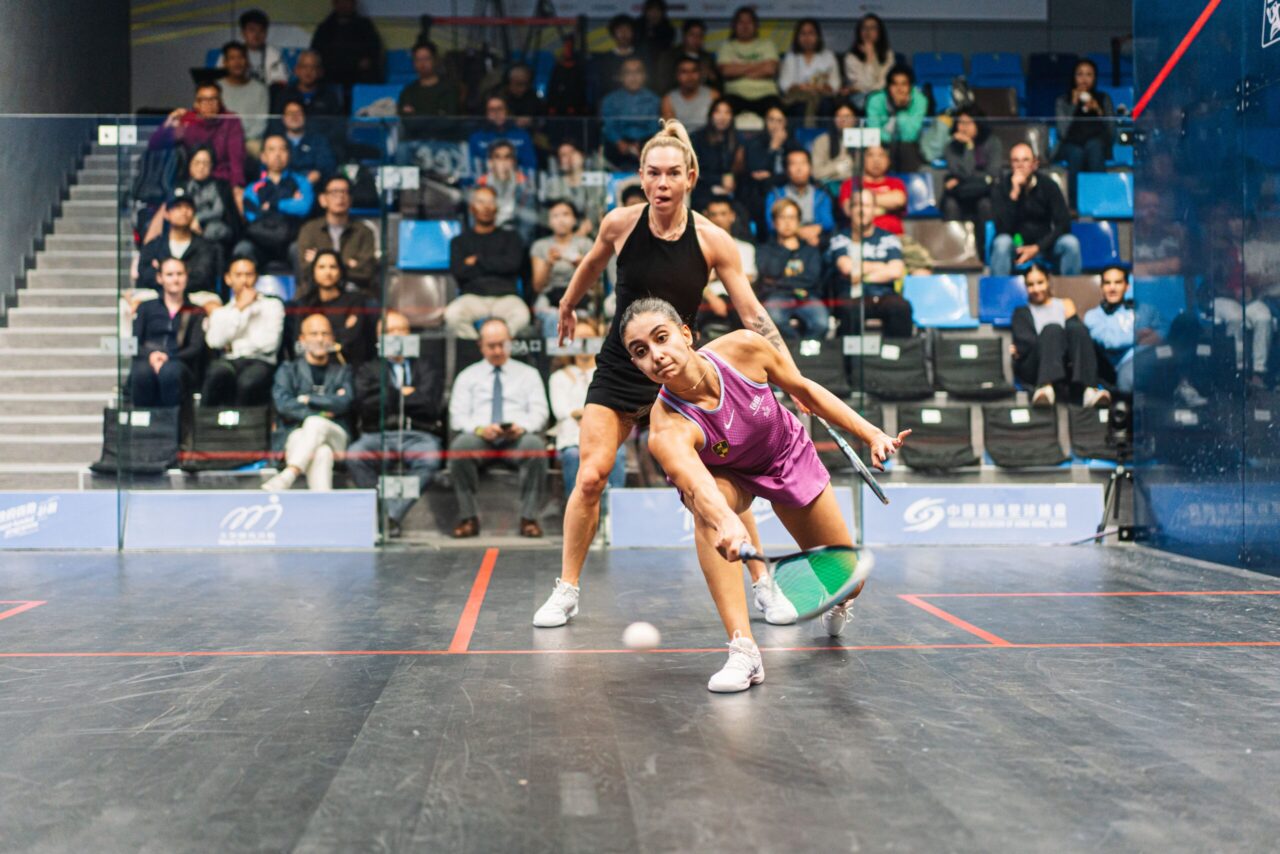 Round 2 - Lisa Aitken v Rowan Elaraby - SQUASHTV