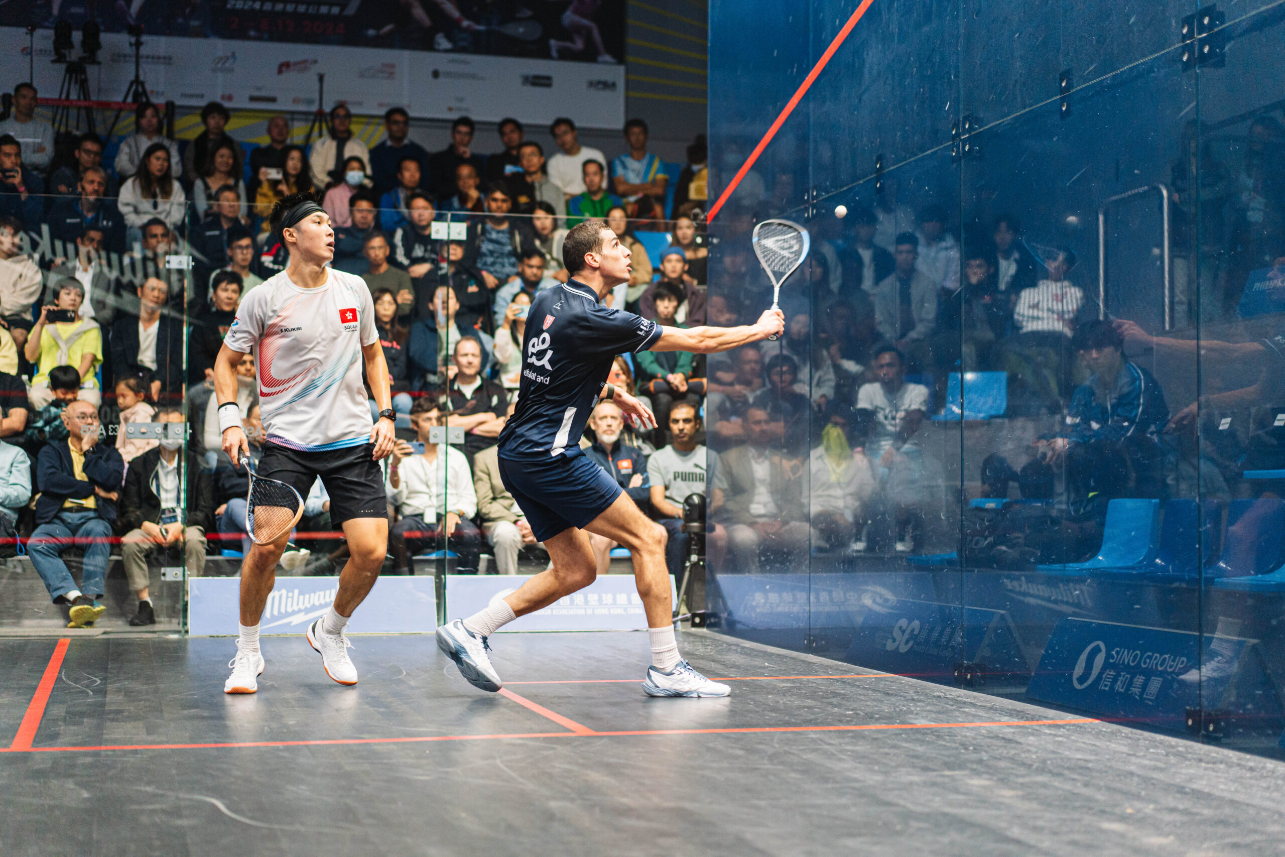 Round 1 – Ali Farag v Henry Leung - SQUASHTV