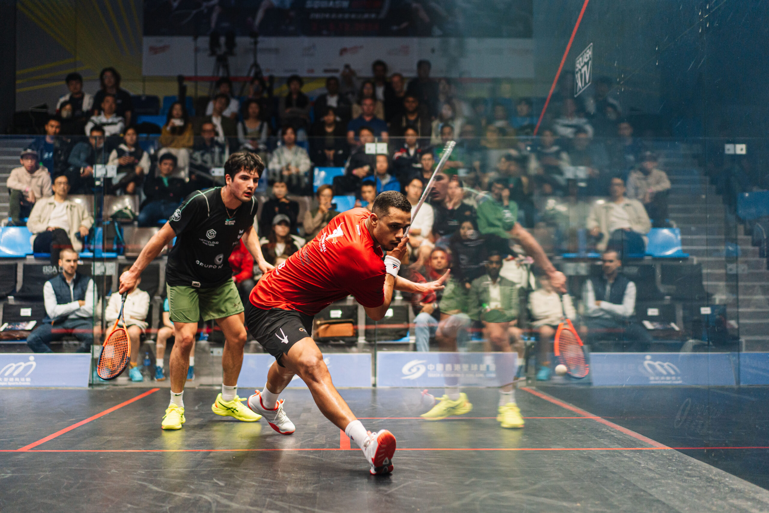Round 1 – Leonel Cardenas v Mostafa Asal - SQUASHTV